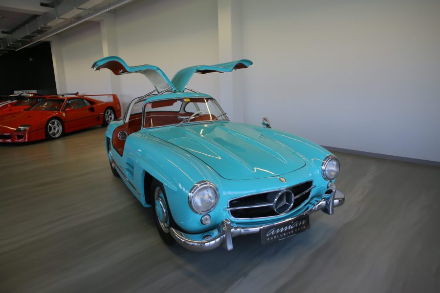 MERCEDES BENZ 300 SL FLYING DOORS – Amian Cars Köln – Amian Exclusive ...