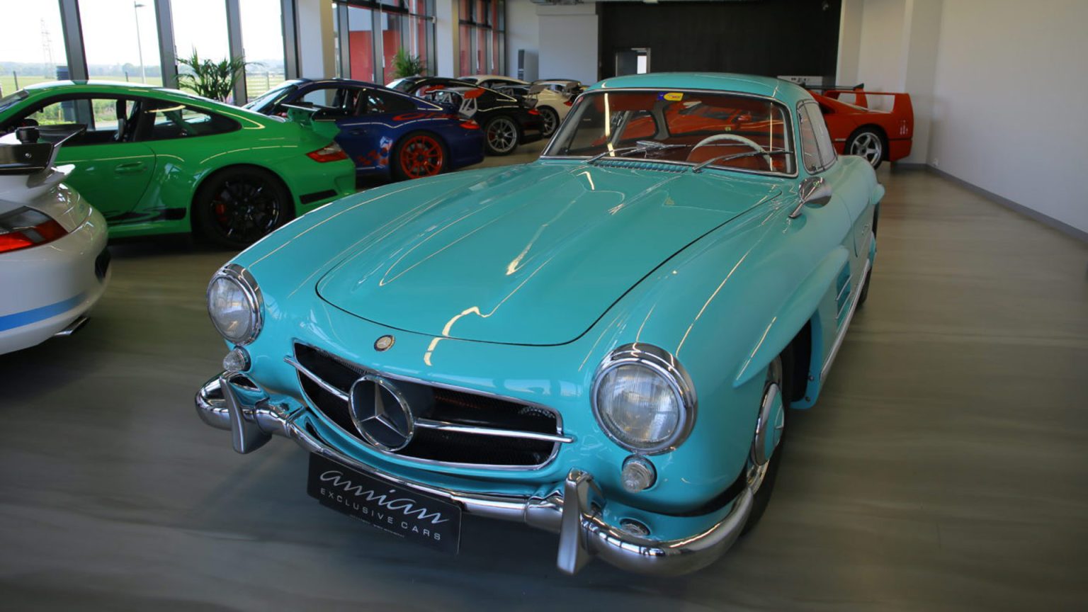 MERCEDES BENZ 300 SL FLYING DOORS – Amian Cars Köln – Amian Exclusive ...